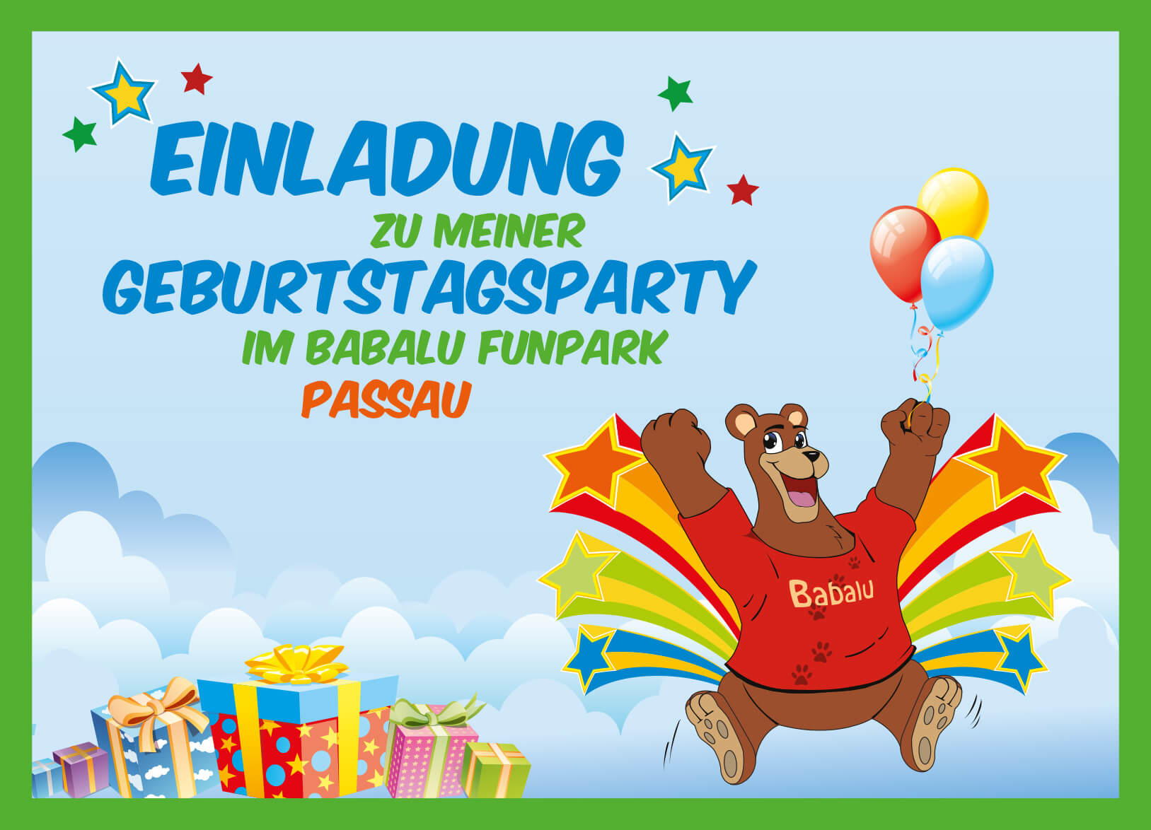 Kindergeburtstag buchen | Babalu Funpark Passau